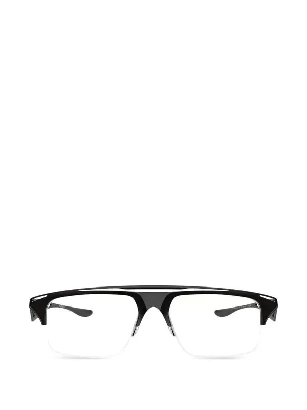 Oakley Valdosta Half-rim Eyeglasses - Black