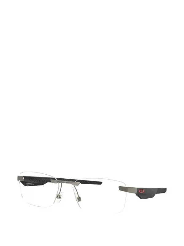 Oakley Rimless Rectangle Eyeglasses - Grey