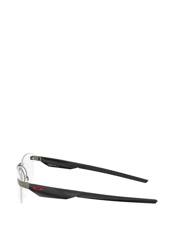 Oakley Rimless Rectangle Eyeglasses - Grey