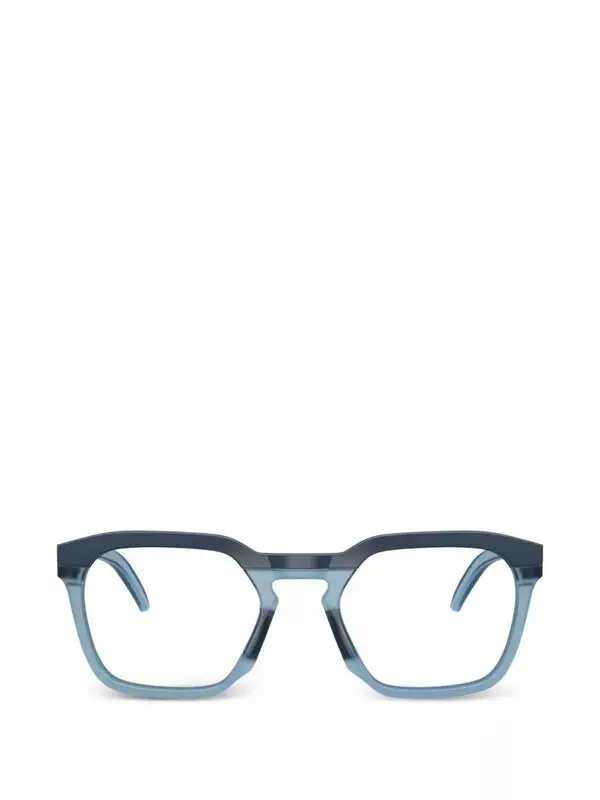 Oakley Hstn Sq Geometric Eyeglasses - Blue