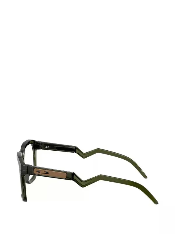Oakley Hstn Sq Square Frame Eyeglasses - Green