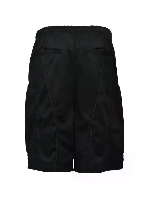 BREATH Mesh Zip-detail Shorts