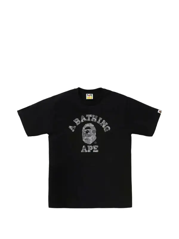 A BATHING APE Logo-print T-shirt - Black