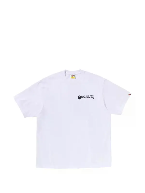 A BATHING APE Logo-print T-shirt - White