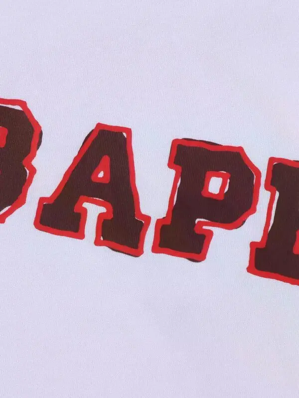 A BATHING APE Logo-print Cotton T-shirt