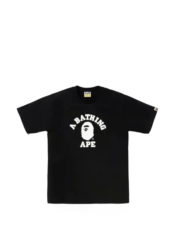 A BATHING APE Logo-print T-shirt - Black