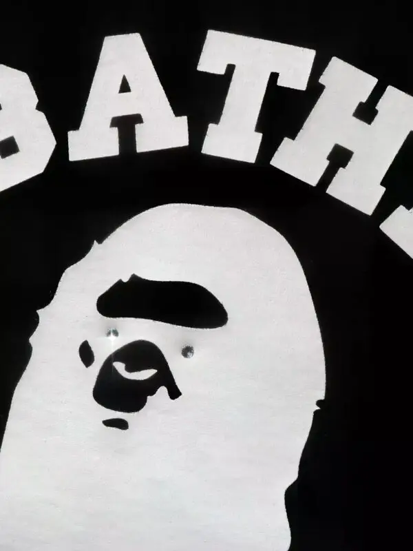 A BATHING APE Logo-print T-shirt - Black