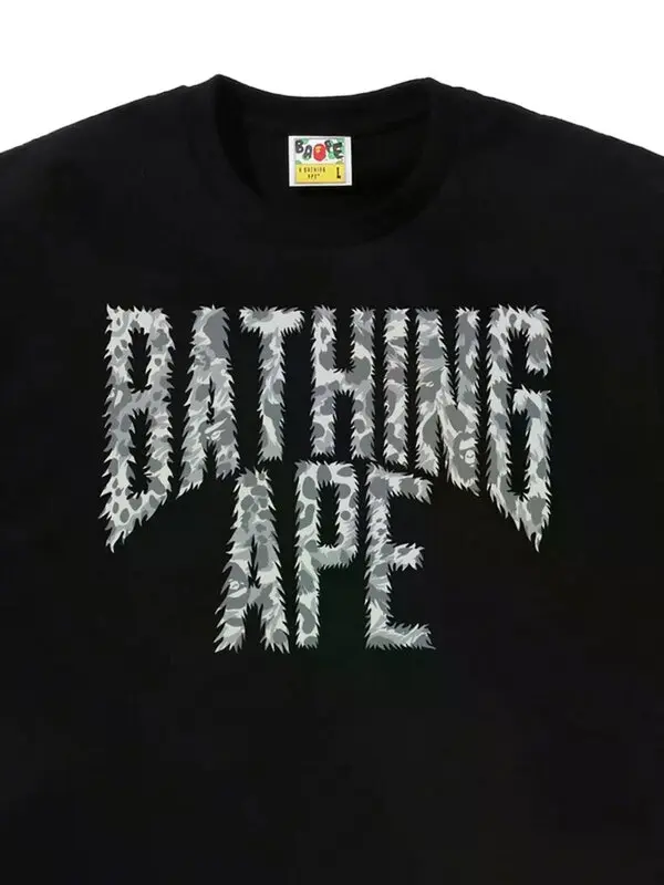 A BATHING APE Logo-print Cotton T-shirt