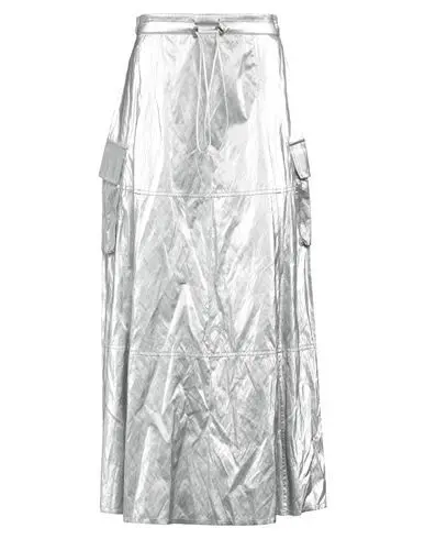 JIJIL Maxi Skirt With Metallic Coated Effect