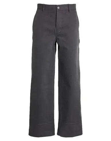 Burberry Cotton Canvas Wide Leg Pants