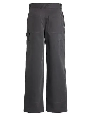 Burberry Cotton Canvas Wide Leg Pants