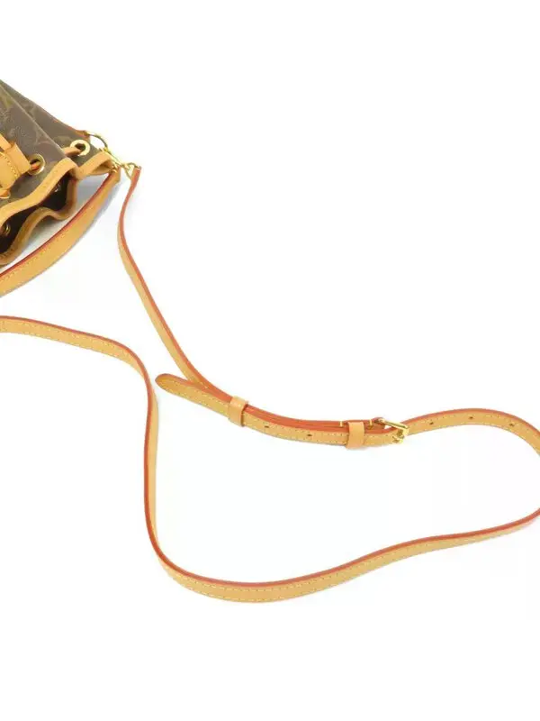 LOUIS VUITTON Nano Noe Monogram Bucket Bag - Brown