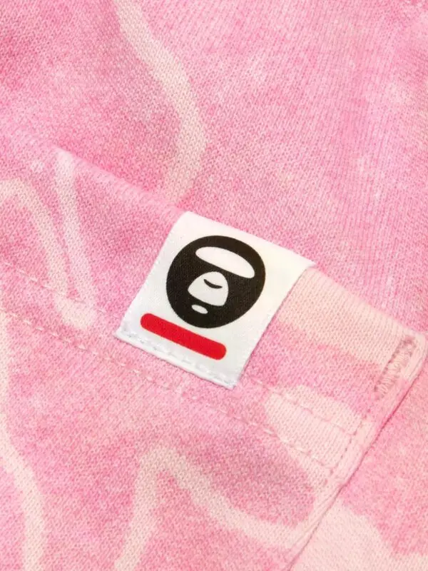 AAPE BY *A BATHING APE Camouflage Print Sweat Shorts
