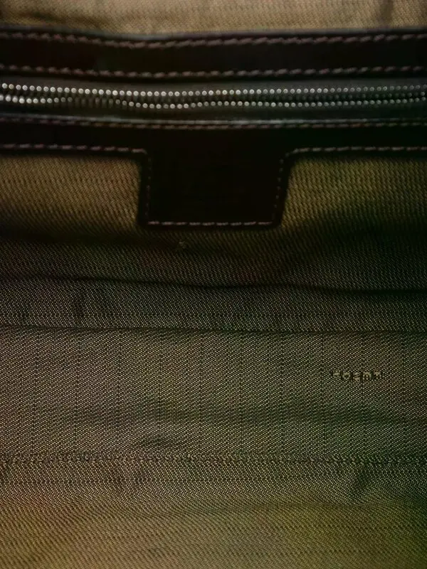 Fendi Zucca Canvas Shoulder Bag