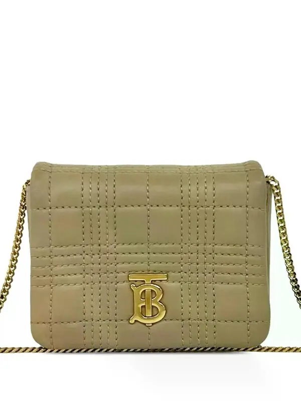 Burberry Mini Quilted Lambskin Lola Crossbody Bag
