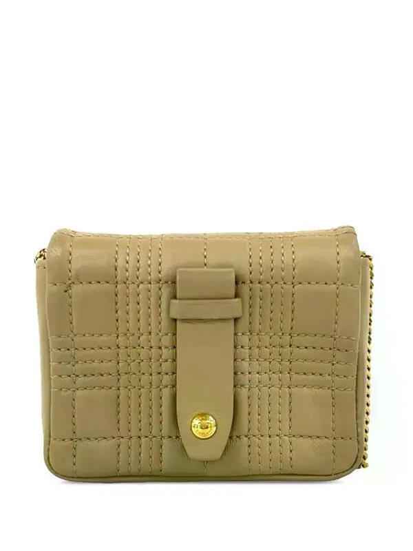 Burberry Mini Quilted Lambskin Lola Crossbody Bag