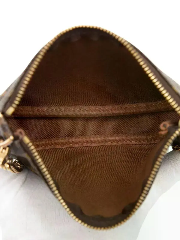 LOUIS VUITTON Monogram Mini Pochette Accessoires Handbag - Brown