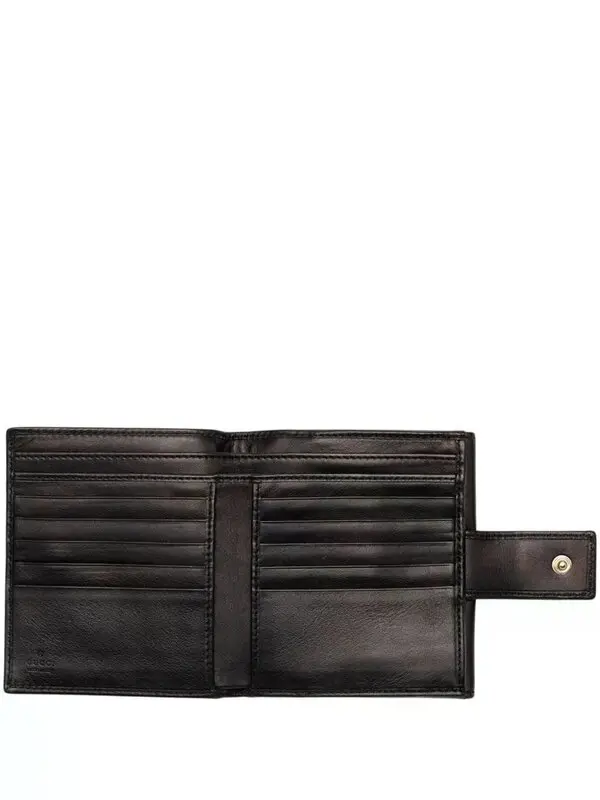 Gucci 2000-2015 Calfskin Indy Bifold Wallet Small Wallets