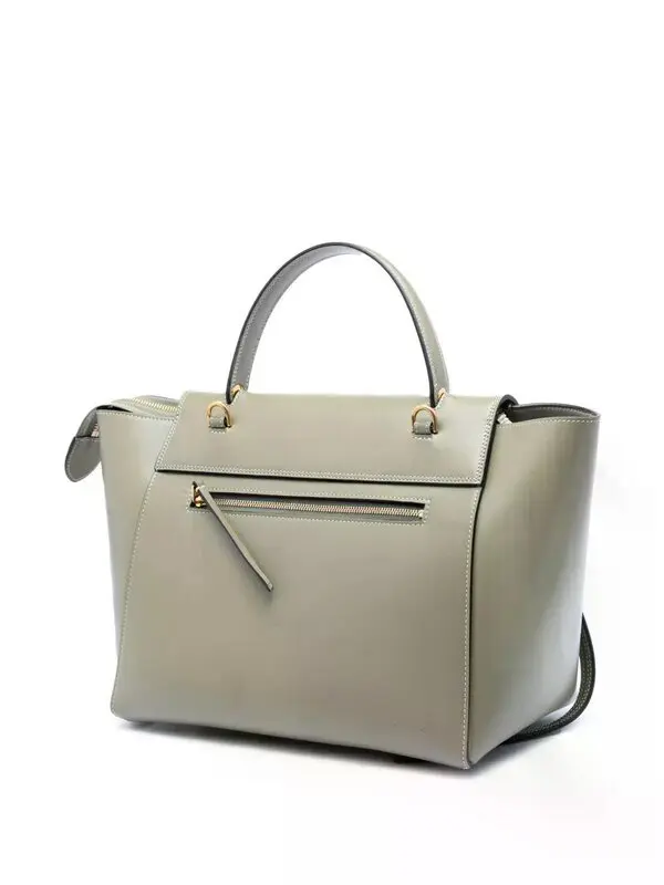 Celine Smooth Calfskin Belt Bag Satchel - Grey