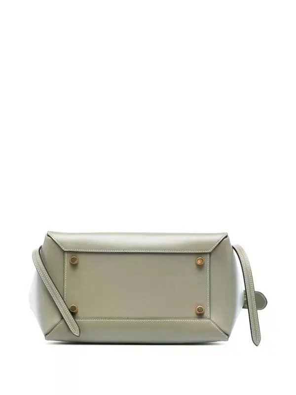 Celine Smooth Calfskin Belt Bag Satchel - Grey