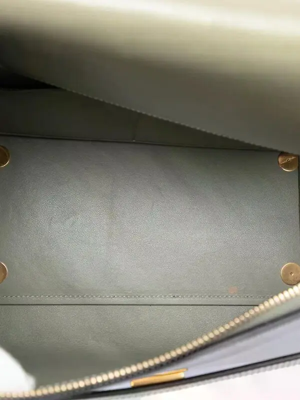 Celine Smooth Calfskin Belt Bag Satchel - Grey