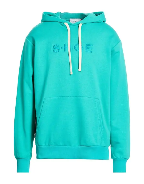 SHOE Sweatshirt With Appliqués And Embroidered Logo - Blue