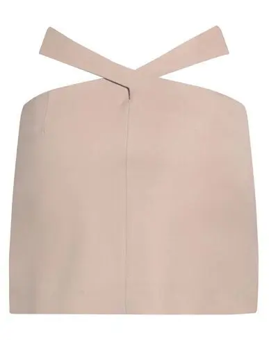 Attico Virgin Wool Mini Skirt With Belt