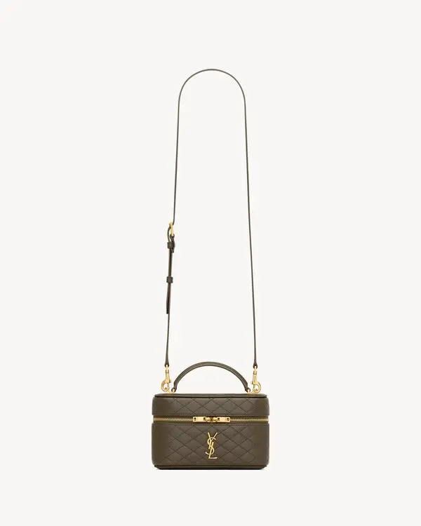 Saint Laurent Gaby Vanity In Lambskin - Light Musk