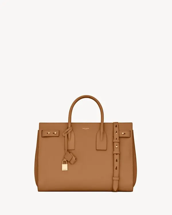 Saint Laurent Sac De Jour Bag - Cinnamon