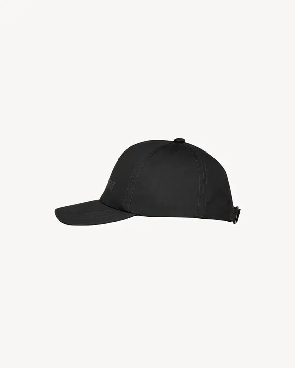 Saint Laurent Cap In Gabardine