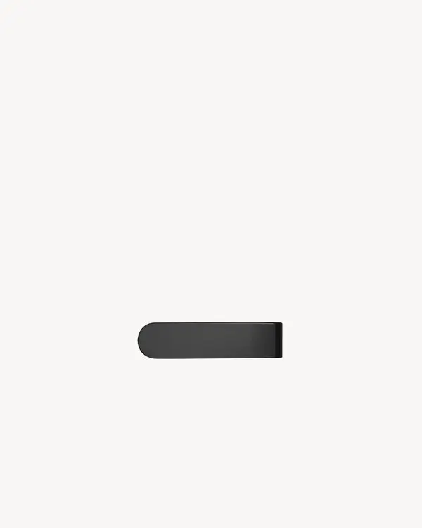 Saint Laurent Id Money Clip In Metal - Black