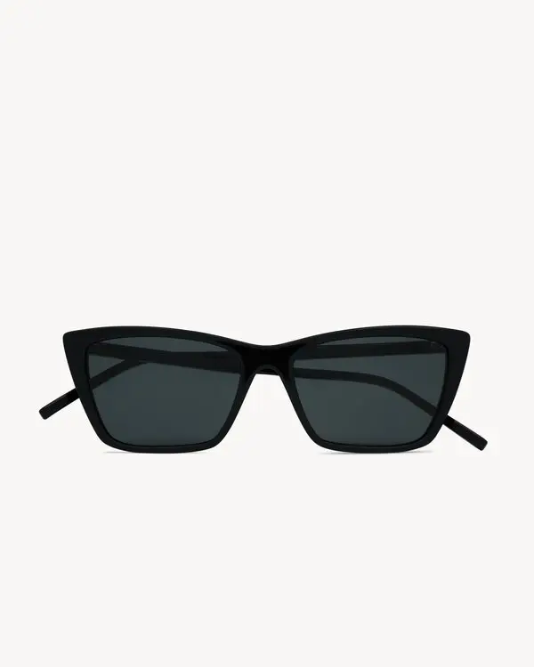 Saint Laurent Sl 737 Mica Thin Sunglasses - Black