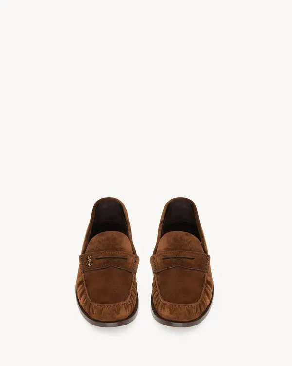 Saint Laurent Suede Loafers