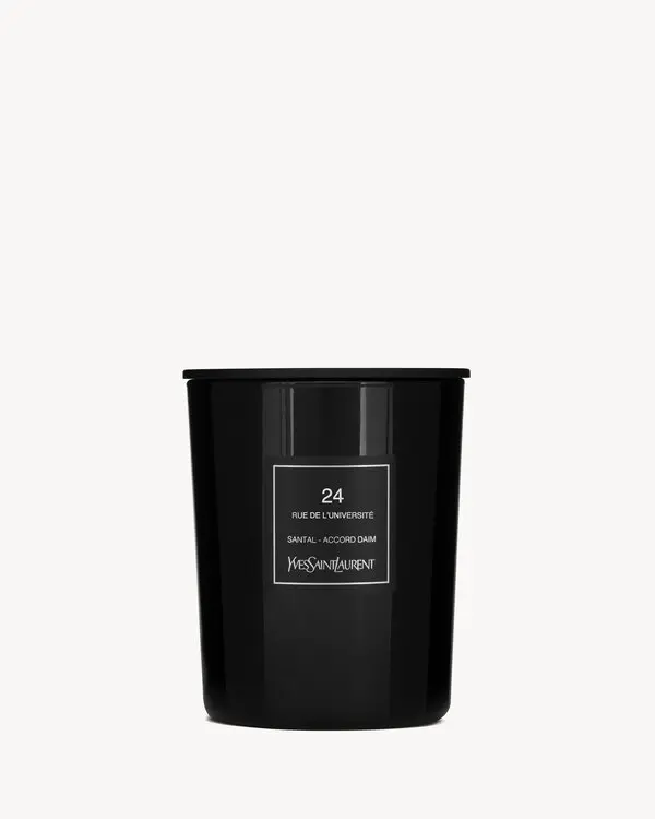 Saint Laurent 24 Rue De L'université Candle - Black