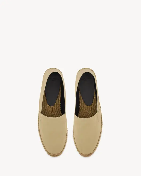 Saint Laurent Espadrilles In Cotton Gabardine