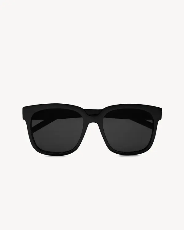 Saint Laurent Monogram Sl M40 Sunglasses - Bright Black