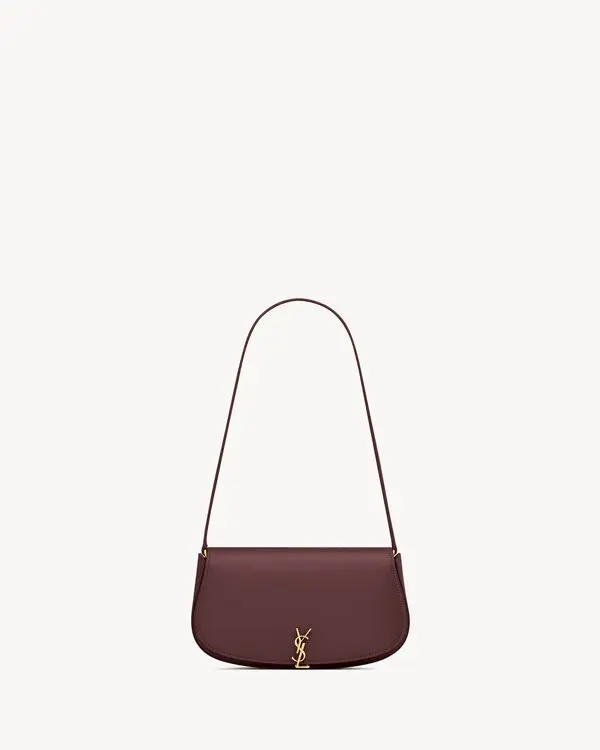 Saint Laurent Mini Voltaire Bag - Rouge Cabernet