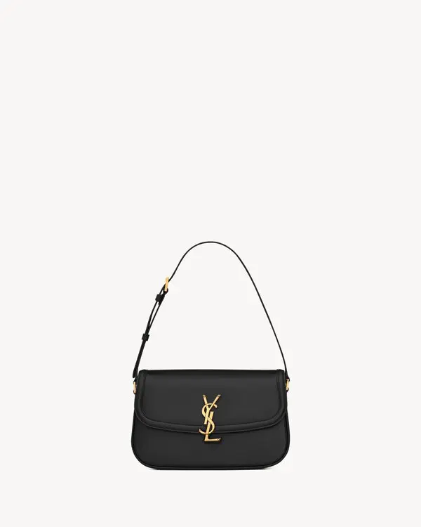 Saint Laurent Solferino Small In Box Bag - Black