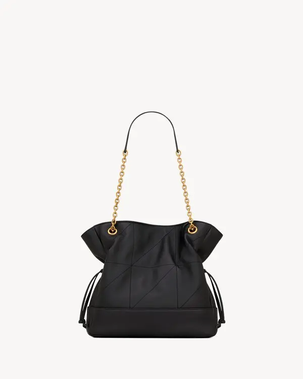 Saint Laurent Jamie Shopping Small Lambskin Bag - Black