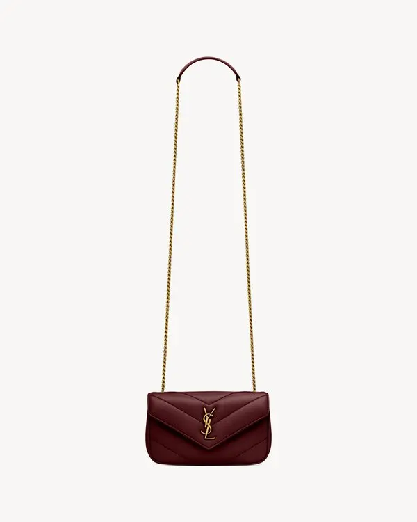 Saint Laurent Loulou Mini Lambskin Bag