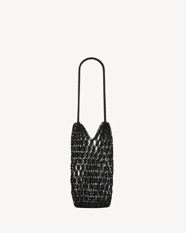 Saint Laurent Cassandre Large Crochet Tote