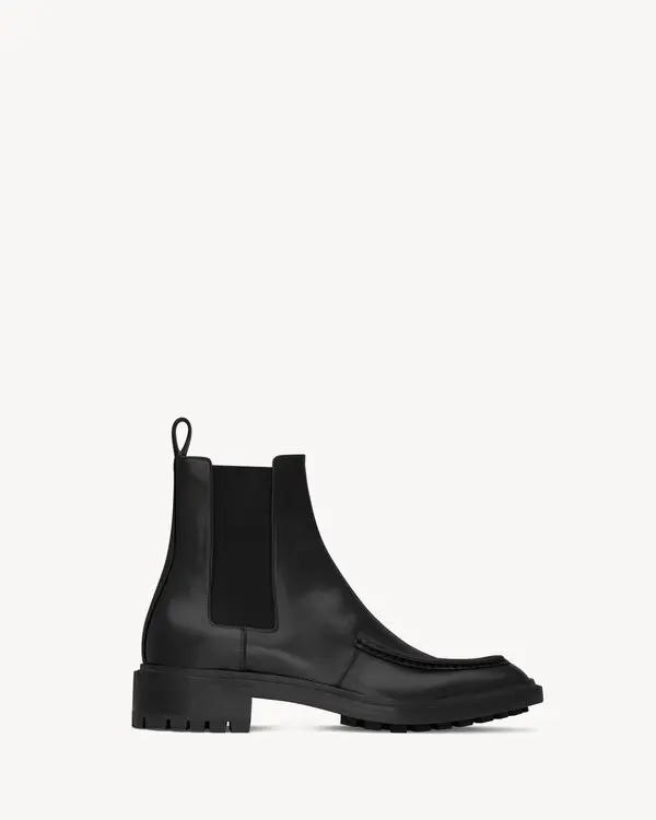 Saint Laurent Joe Chelsea Boots In Smooth Leather