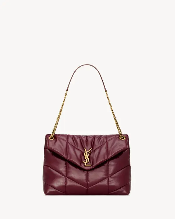 Saint Laurent Puffer Medium In Shiny Leather
