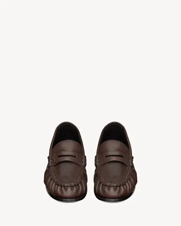 Saint Laurent Le Loafer Supple Matte Leather