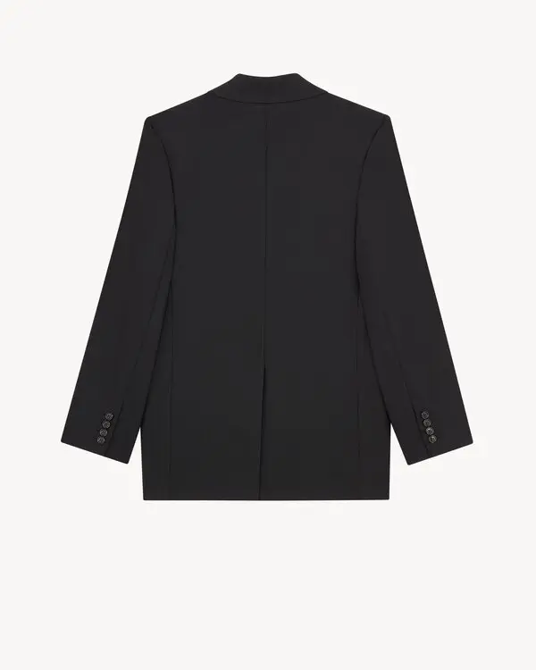 Saint Laurent Double-breasted Wool Jacket