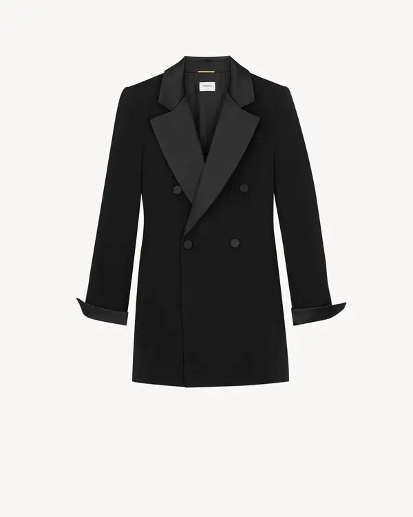 Saint Laurent Tuxedo Dress