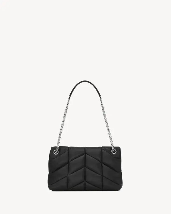 Saint Laurent Puffer Small Lambskin Bag