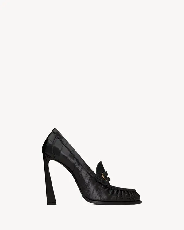 Saint Laurent Le Loafer Pumps - Black