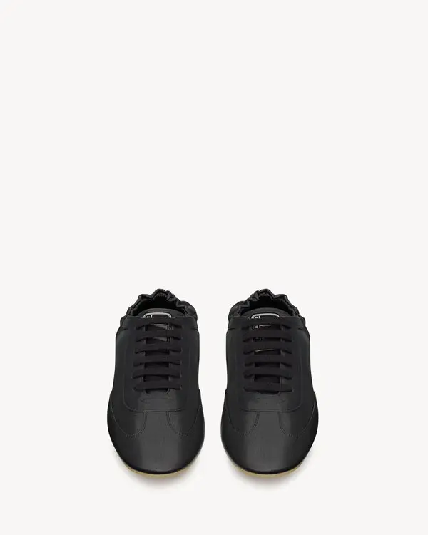 Saint Laurent Lewis Sneakers In Grained Leather