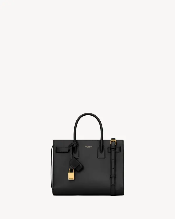 Saint Laurent Sac De Jour Bag - Black